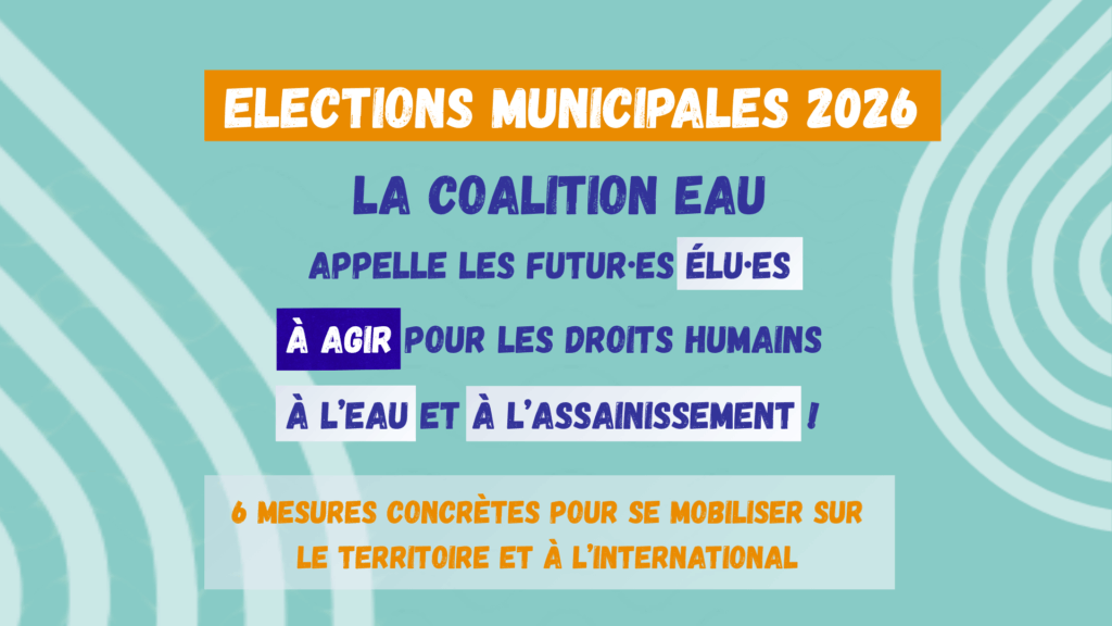 Conférence des Nations Unies sur l’eau 2026 - Coalition Eau